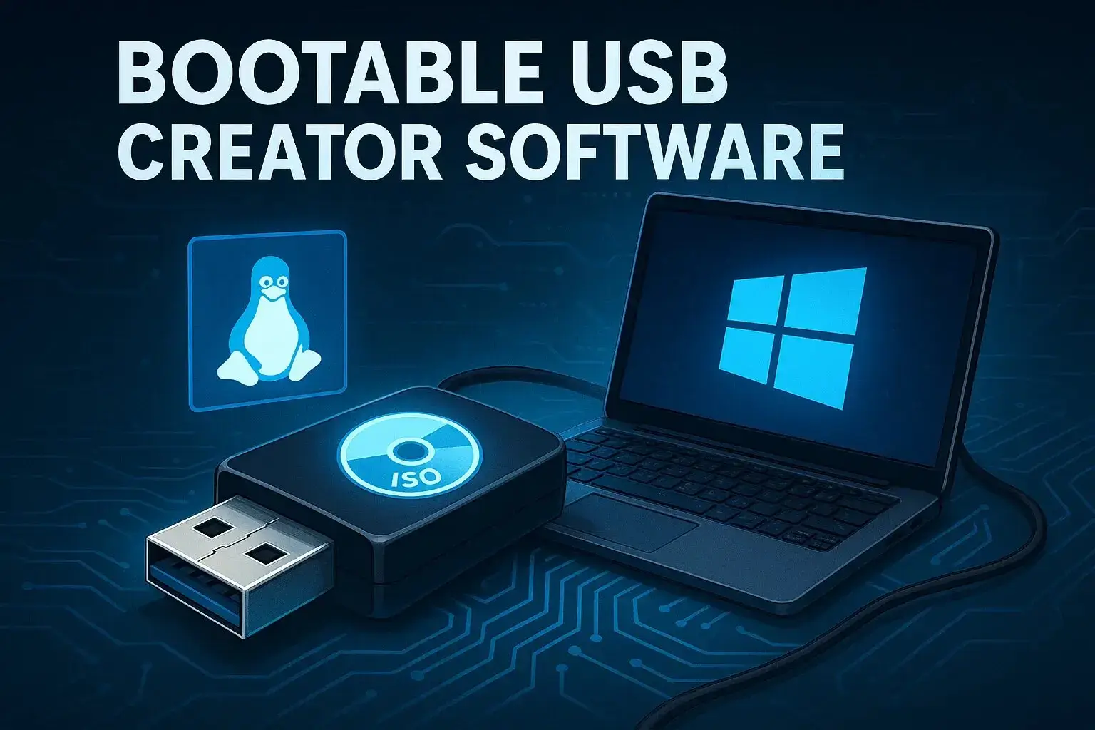 Bootable USB Creator Software for Windows and Linux