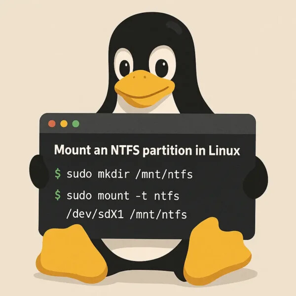 Mount NTFS Partition in Linux