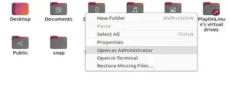 Open Files as Root via Right Mouse Click Pendrive Linux