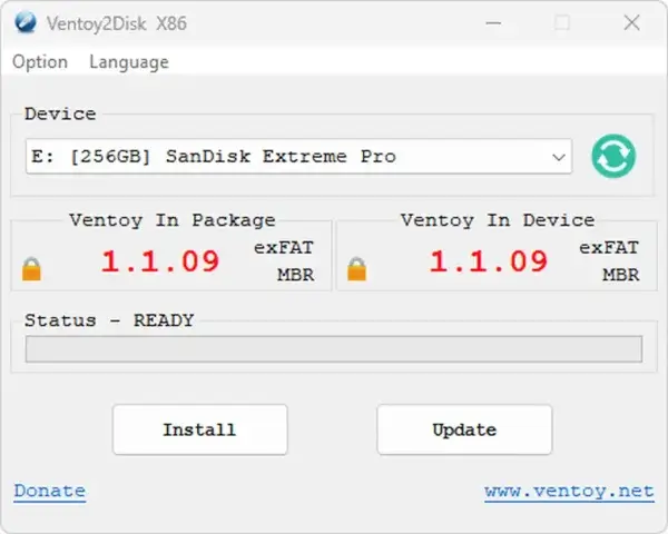 Ventoy Multiboot Bootable USB Maker Tool Drag + Drop ISO