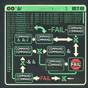 && command in Linux